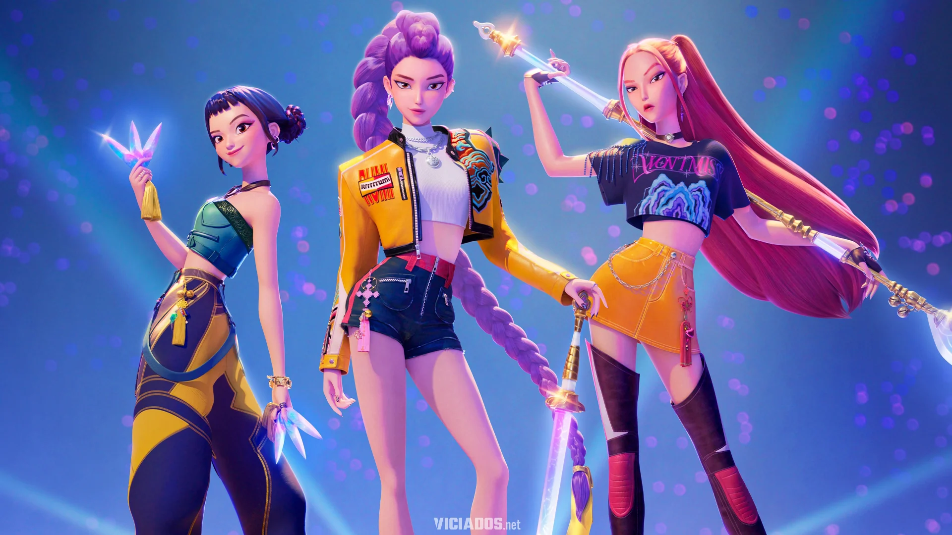 KPop Demon Hunters no Fortnite é oficial; Veja o trailer, skins, emotes ...